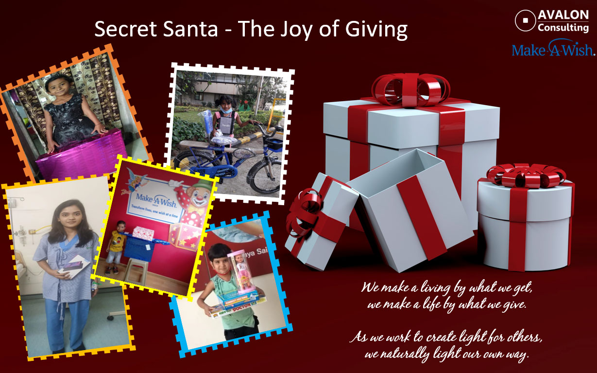 The Joy of Giving - Make a Wish Foundation - Avalon Consulting