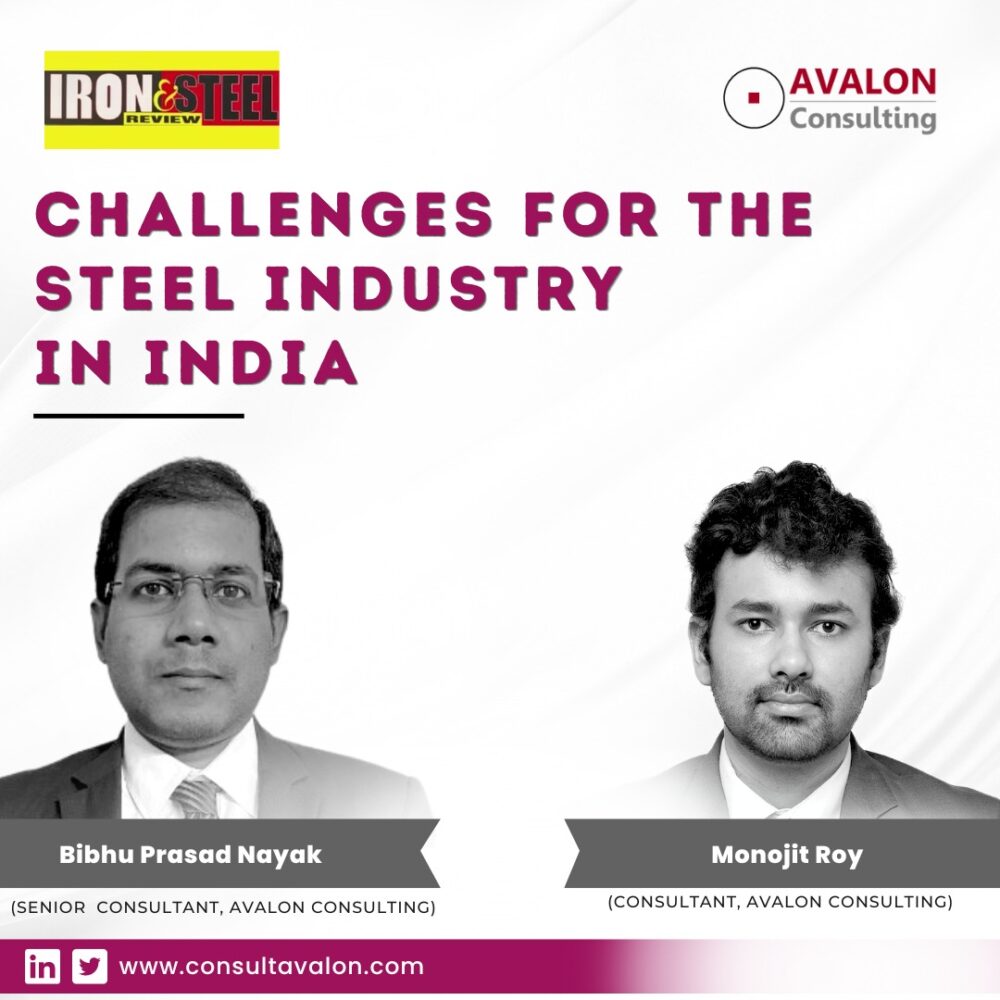Challenges for the steel industry in India - Avalon Consulting
