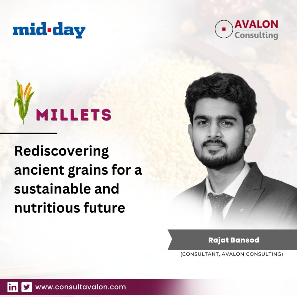 Millets: Rediscovering ancient grains for a sustainable and nutritious ...