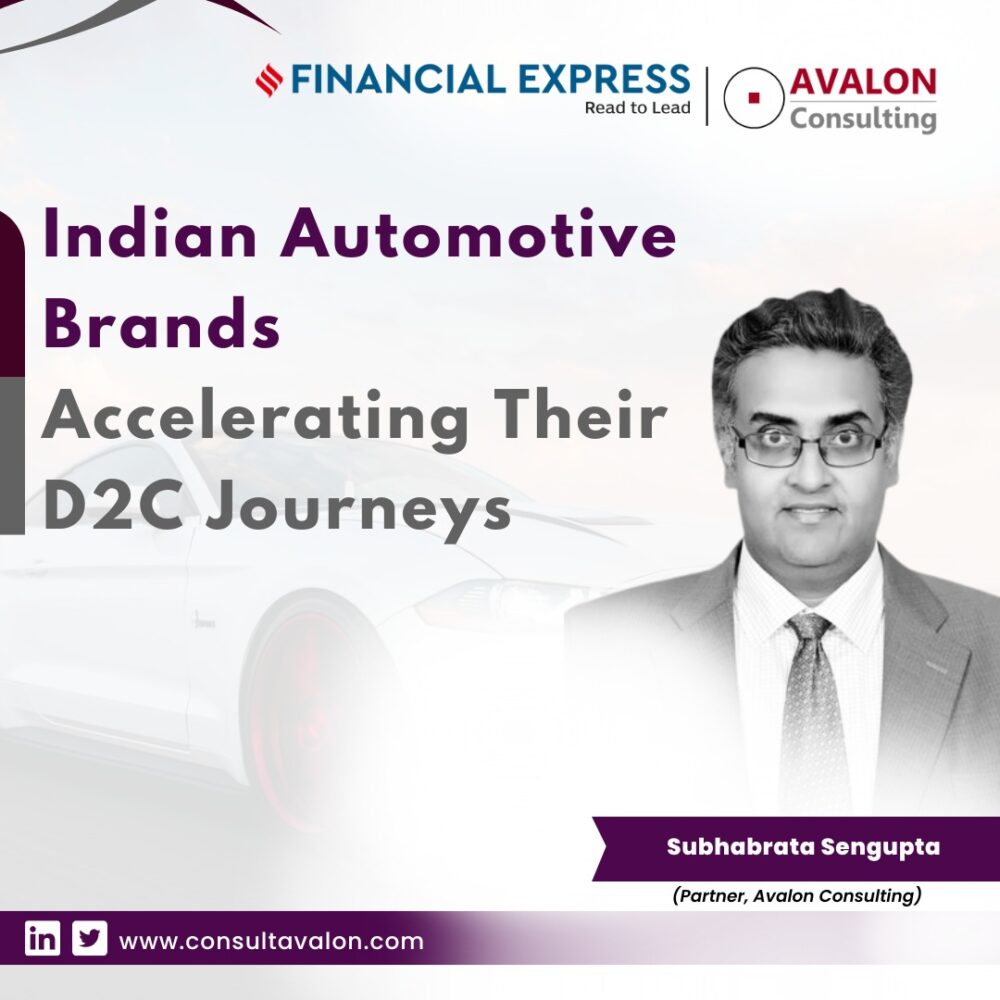 Insights by Subhabrata Sengupta on Indian Automotive Brands’ D2C Transition